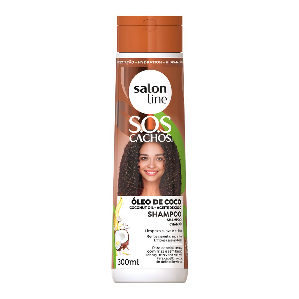 Salon Line SOS Cachos Oleo de Coco - Shampoo 300ml – Paradea
