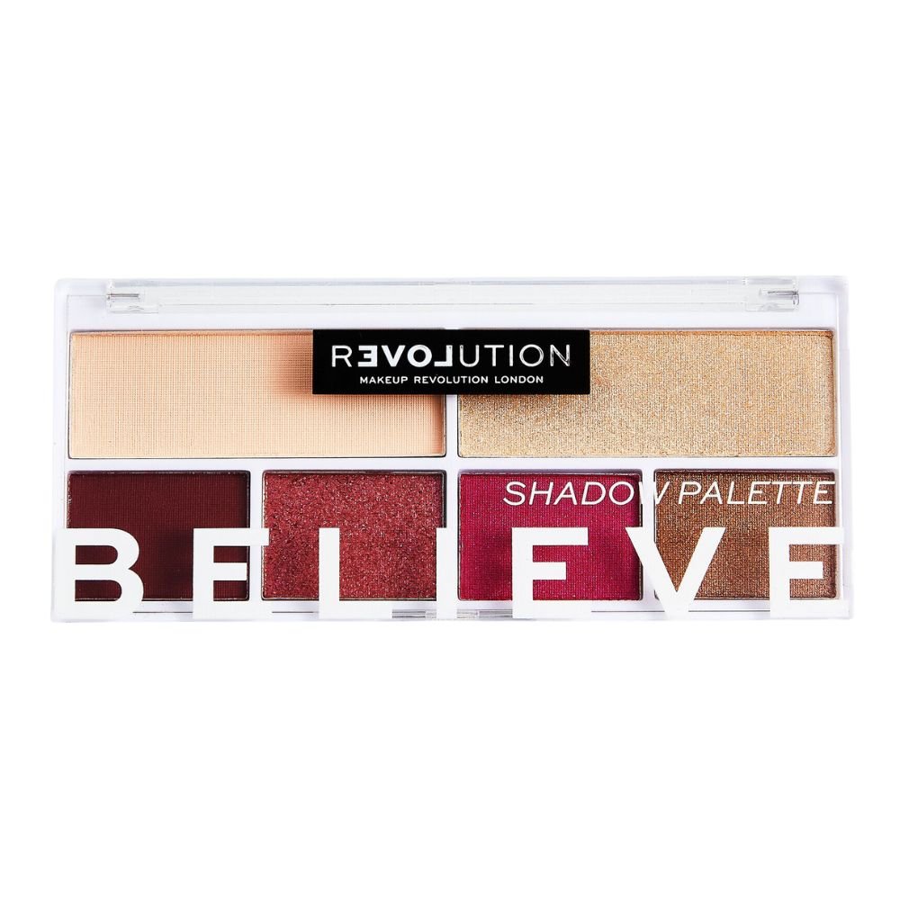 Revolution Colour Play Shadow Palette - Palette ombretti Believe – Paradea