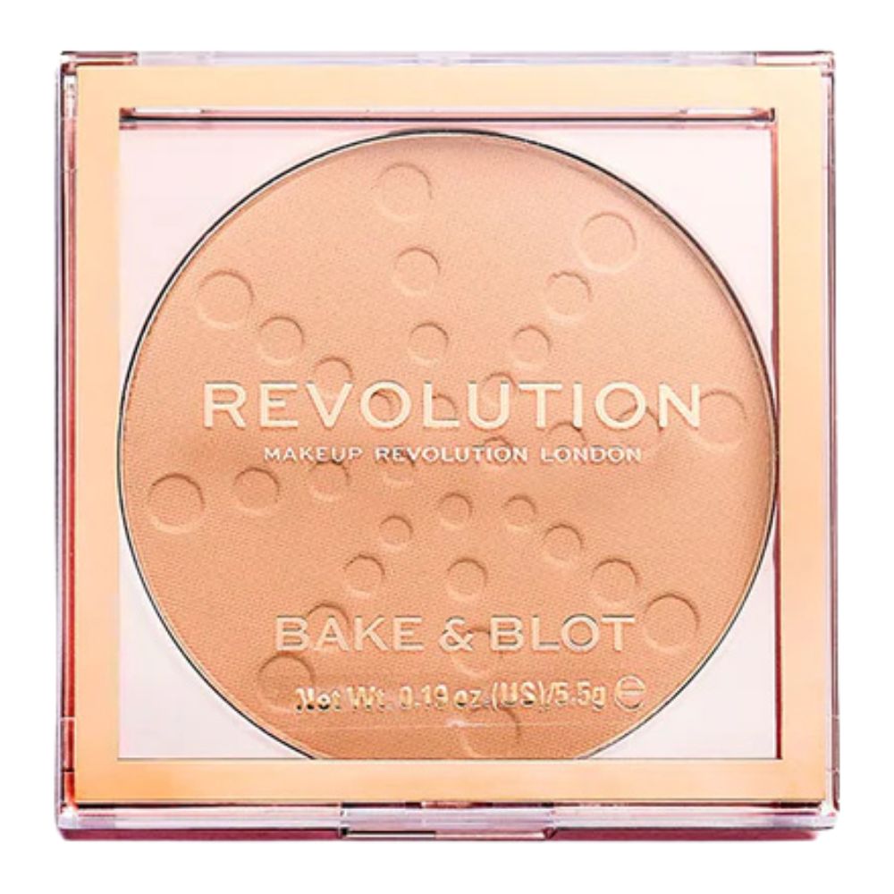 Revolution Powder Bake & Blot Beige - Cipria compatta – Paradea